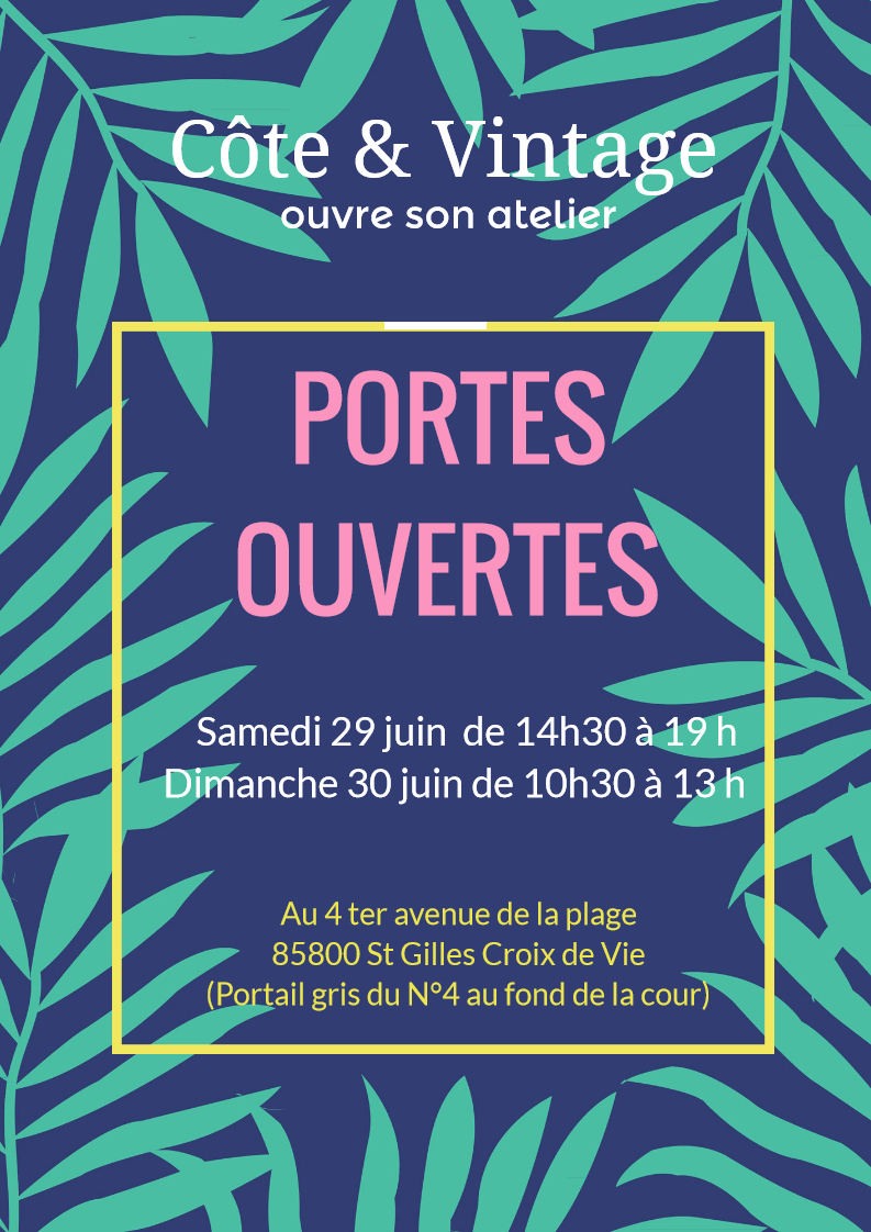 Portes Ouvertes Juin 2019 Côte And Vintage